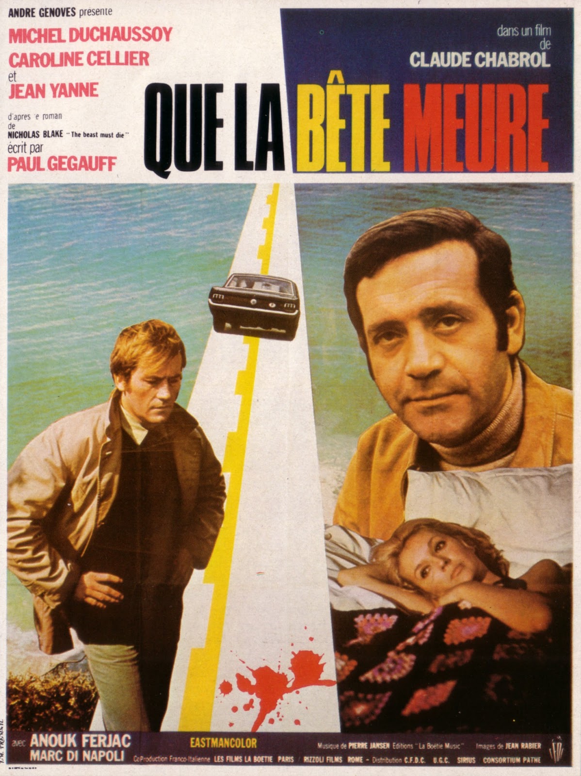 LA FINE FLEUR: film "Que la bête meure" Claude Chabrol