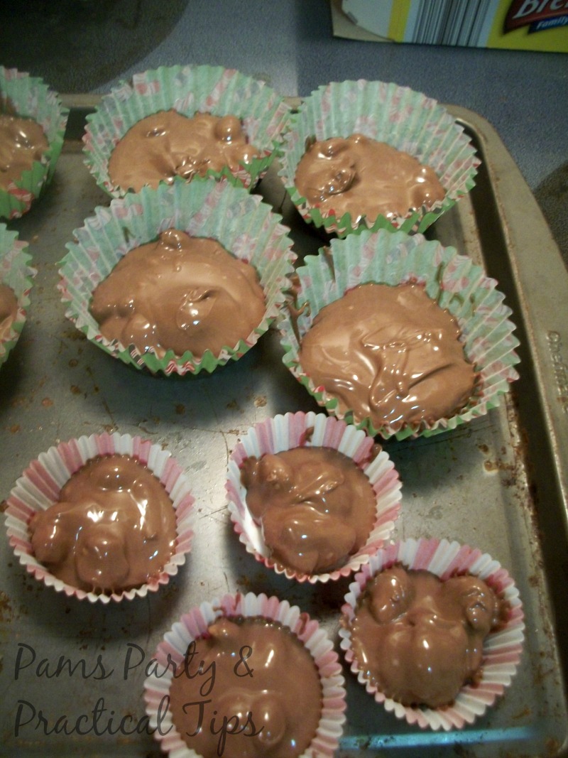 Pams Party & Practical Tips: Super Simple Candy Clusters