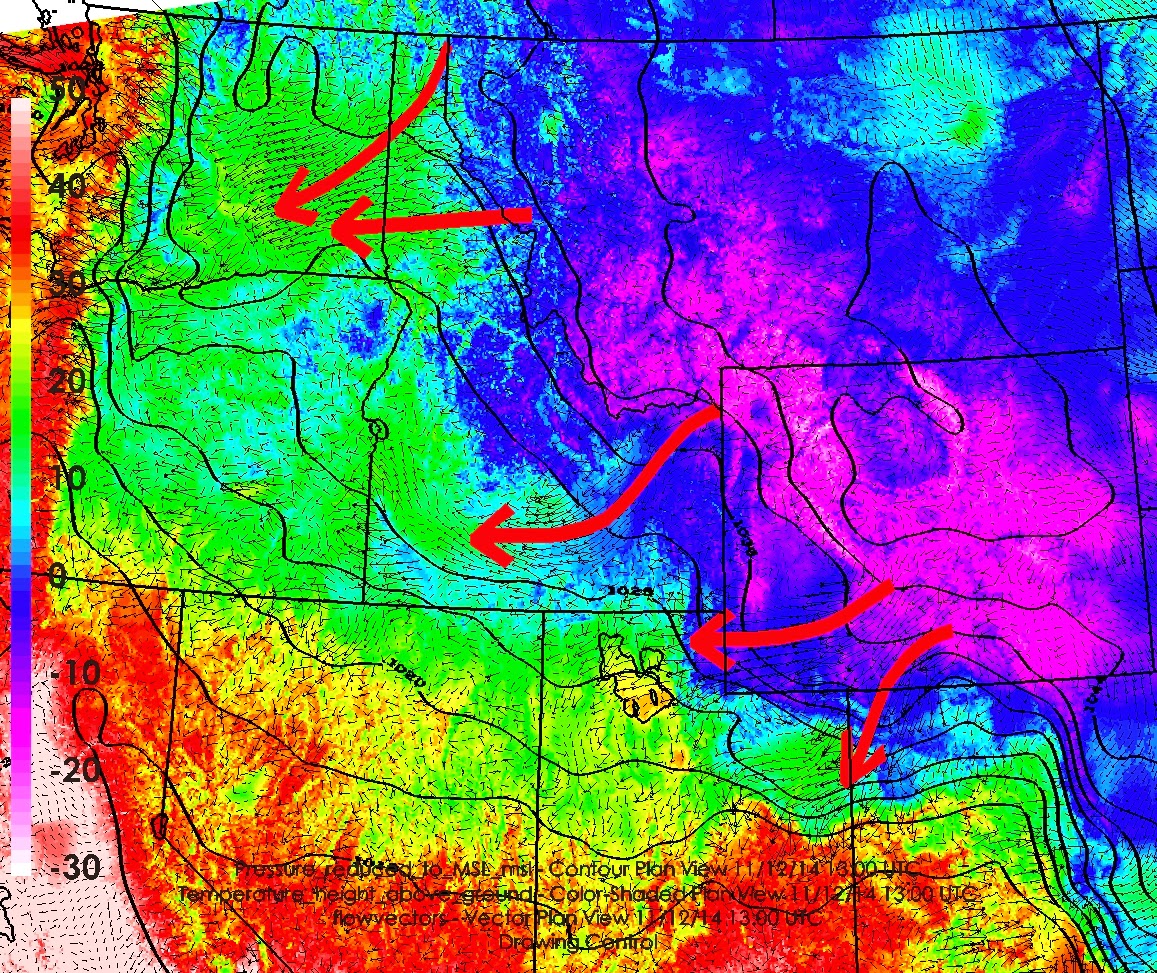 Wasatch Weather Weenies: Detailed Look at the Cold Surge