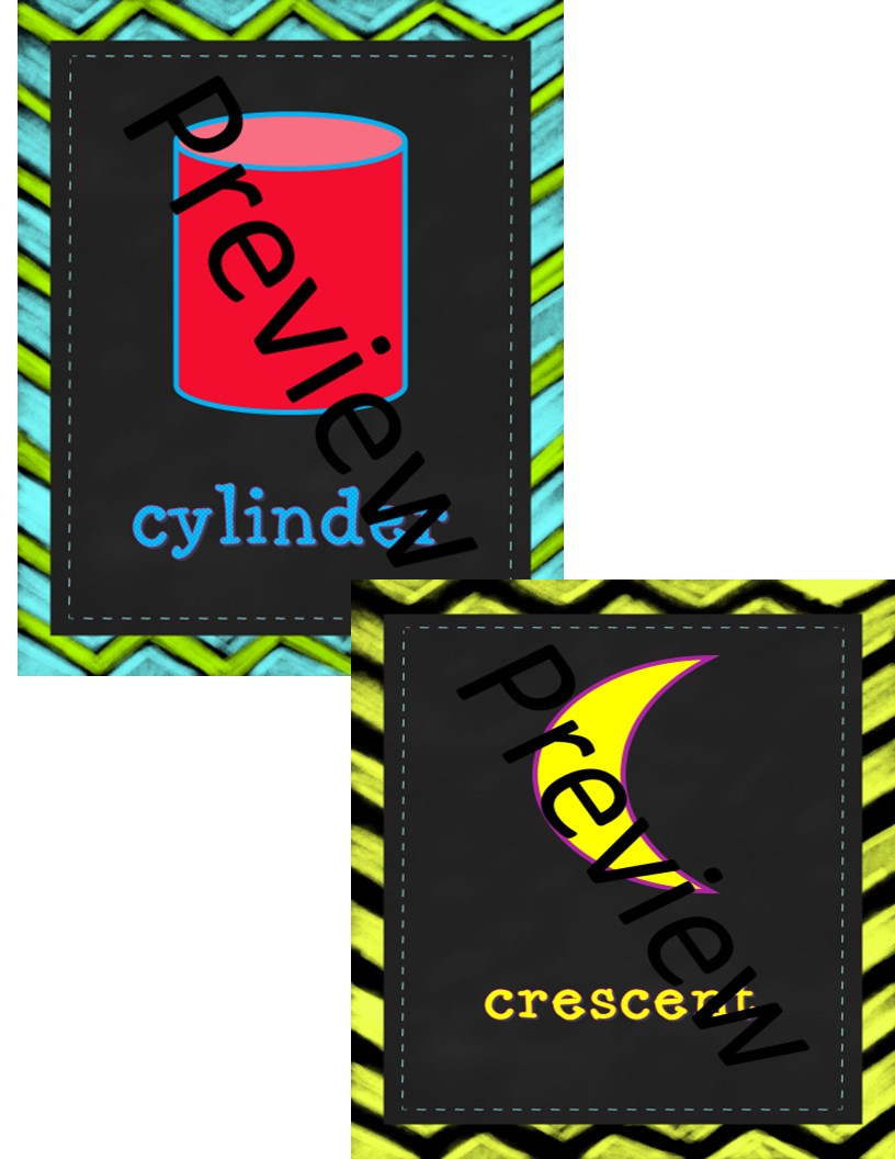 3 Sassy Sisters: Neon Classroom Decor Set