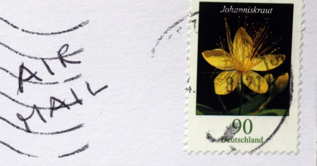 Mail Adventures: German Flowers