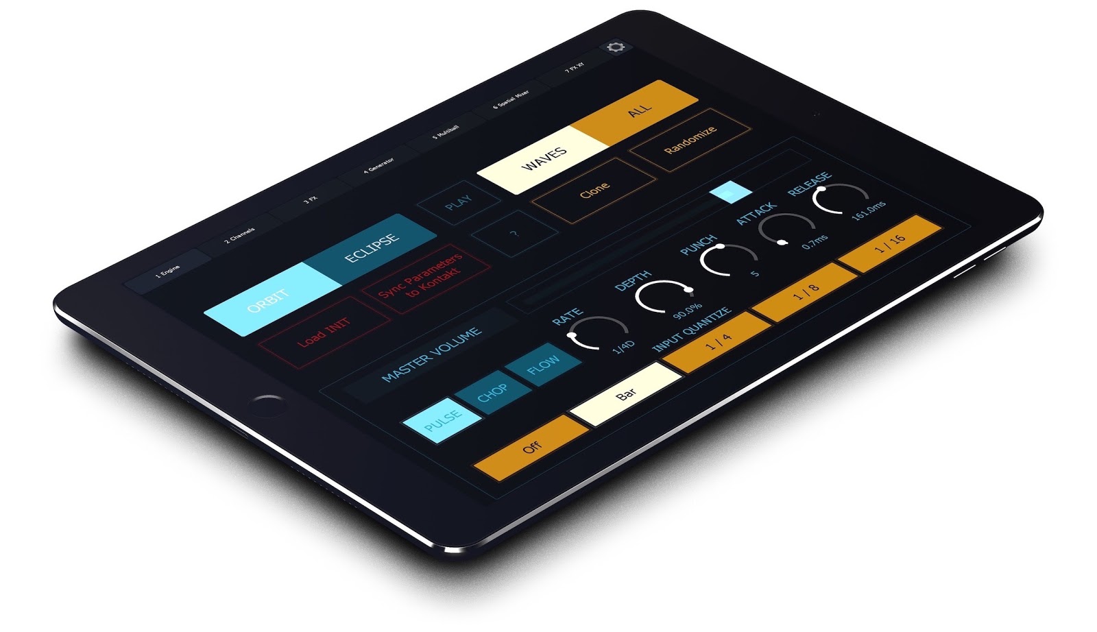 MATRIXSYNTH: SKYPAD Multitouch iOS & Android Controller for ORBIT and ...