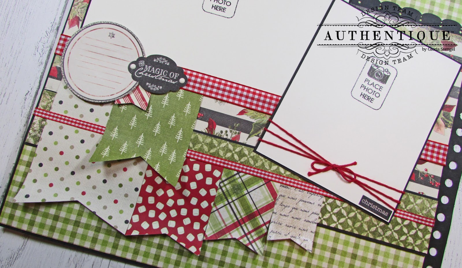 Scraps of Life: Christmas Layered Layouts