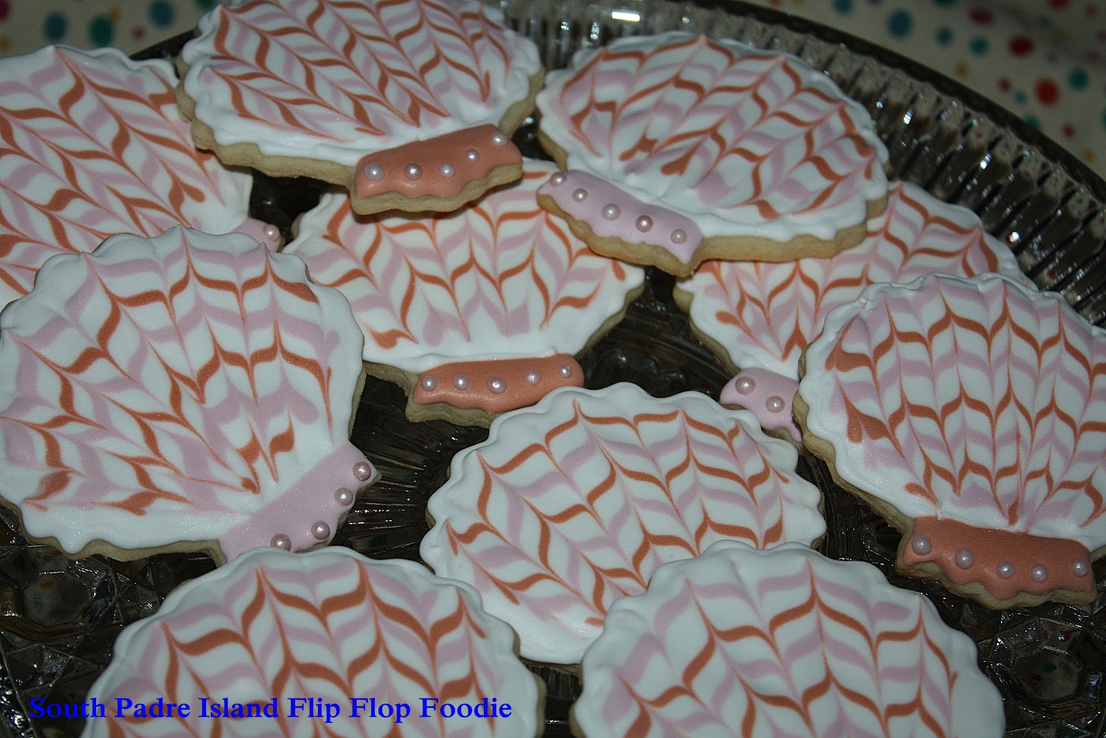 The South Padre Island Flip Flop Foodie: Scallop Sea Shell Cookies