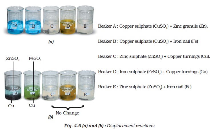 Material : Metal and Non metal