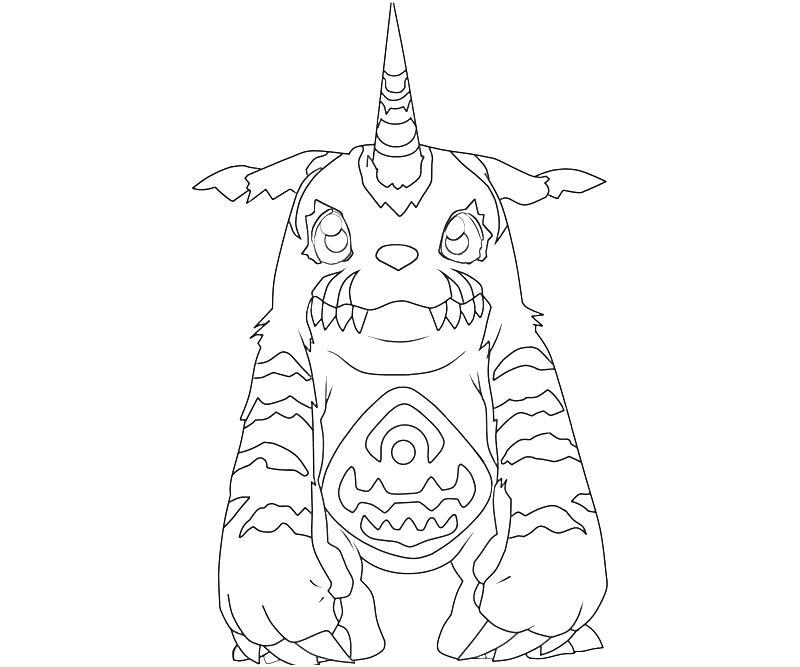 Gabumon Digimon | How Coloring