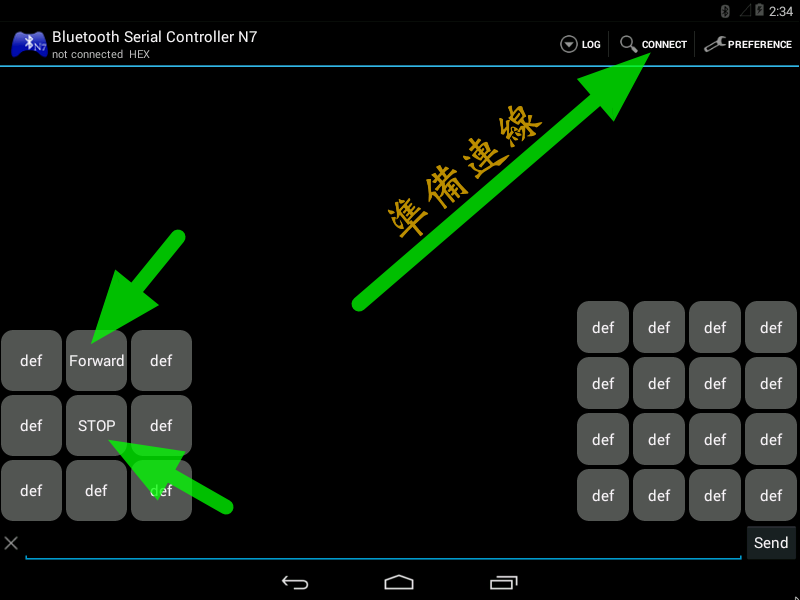 雄::gsyan: Android : Bluetooth Serial Controller 控制 Arduino