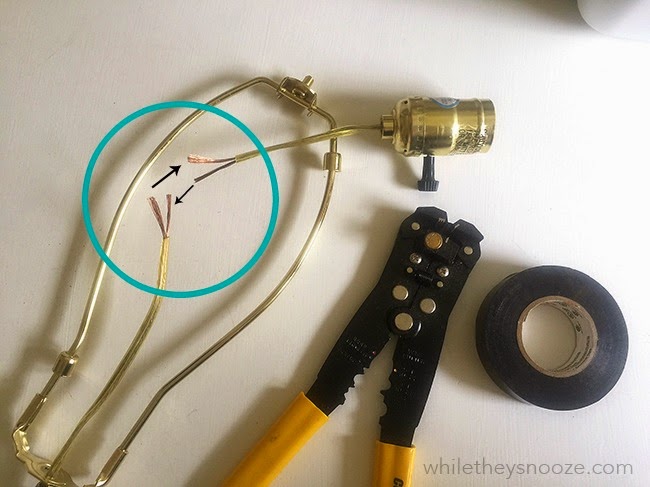 While They Snooze: DIY Floor Lamp