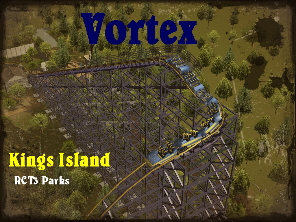 Rct3 Parks: Recriação Vortex (Kings Island)