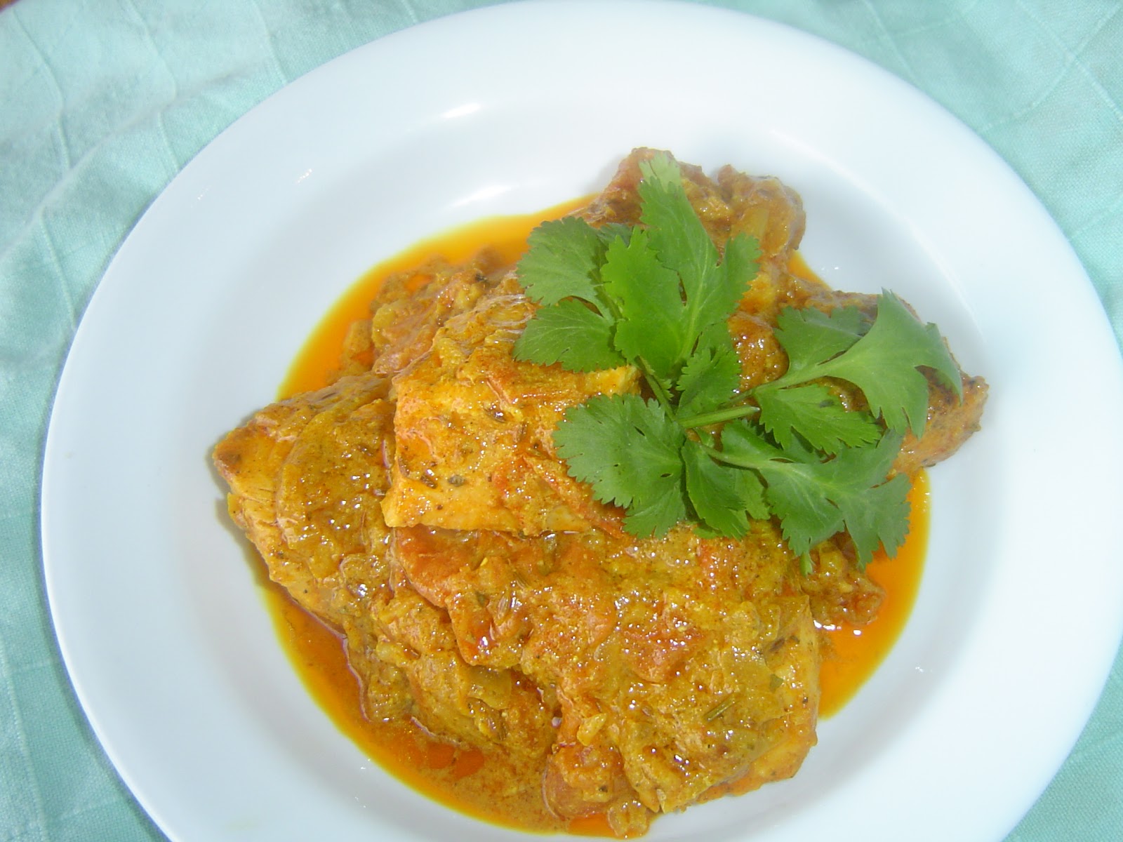 pakistani home cooking: Fish Curry