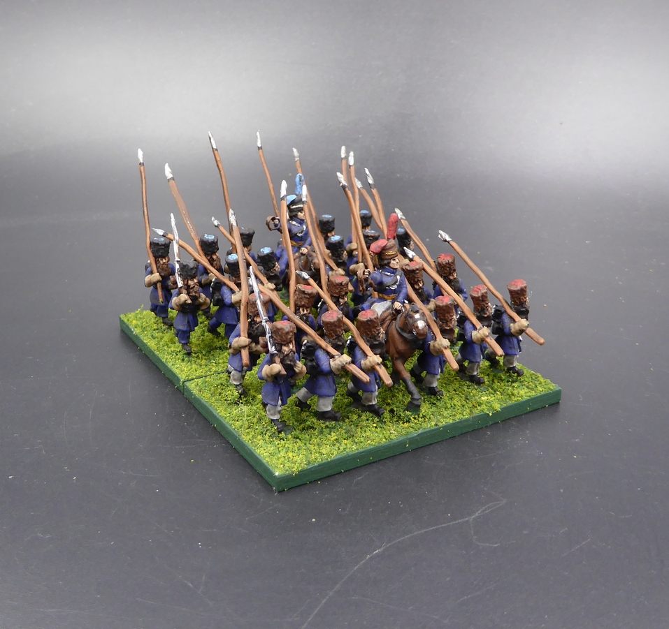 Palouse Wargaming Journal: Russian Conscripts/Dismounted Cossacks in 1799