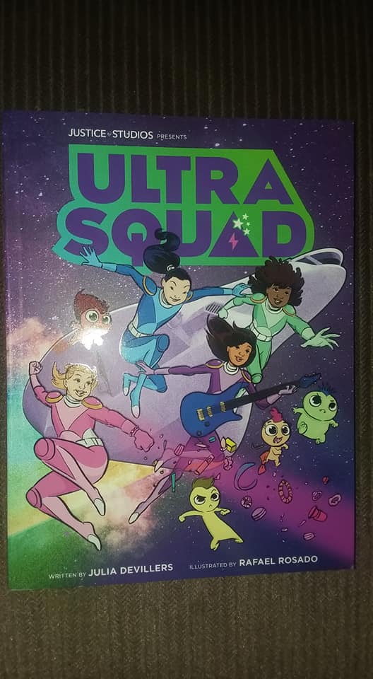 Introducing Ultra Squad Graphic Novel at Justice - ChitChatMom