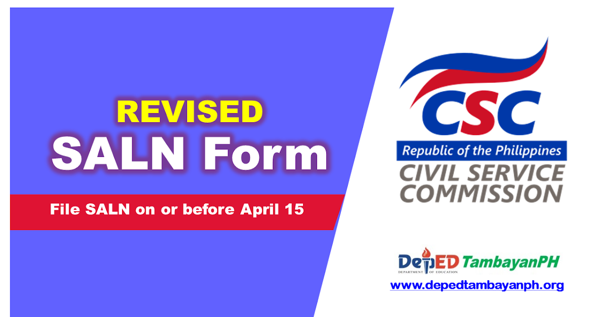 Revised Statement of Assets, Liabilities, and Net Worth (SALN) Form ...