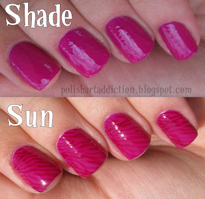 Disappearing Ink Surprise Nail Art