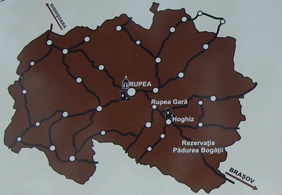 Călăuza: Cetatea Rupea, melcul de pe stânca de bazalt