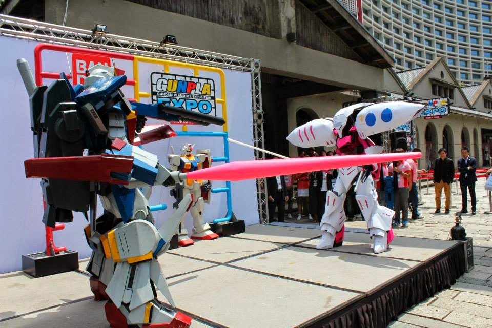 GUNDAM GUY: Gundam Cosplay: ZZ Gundam Vs. Qubeley @ Gunpla Expo (Taiwan ...