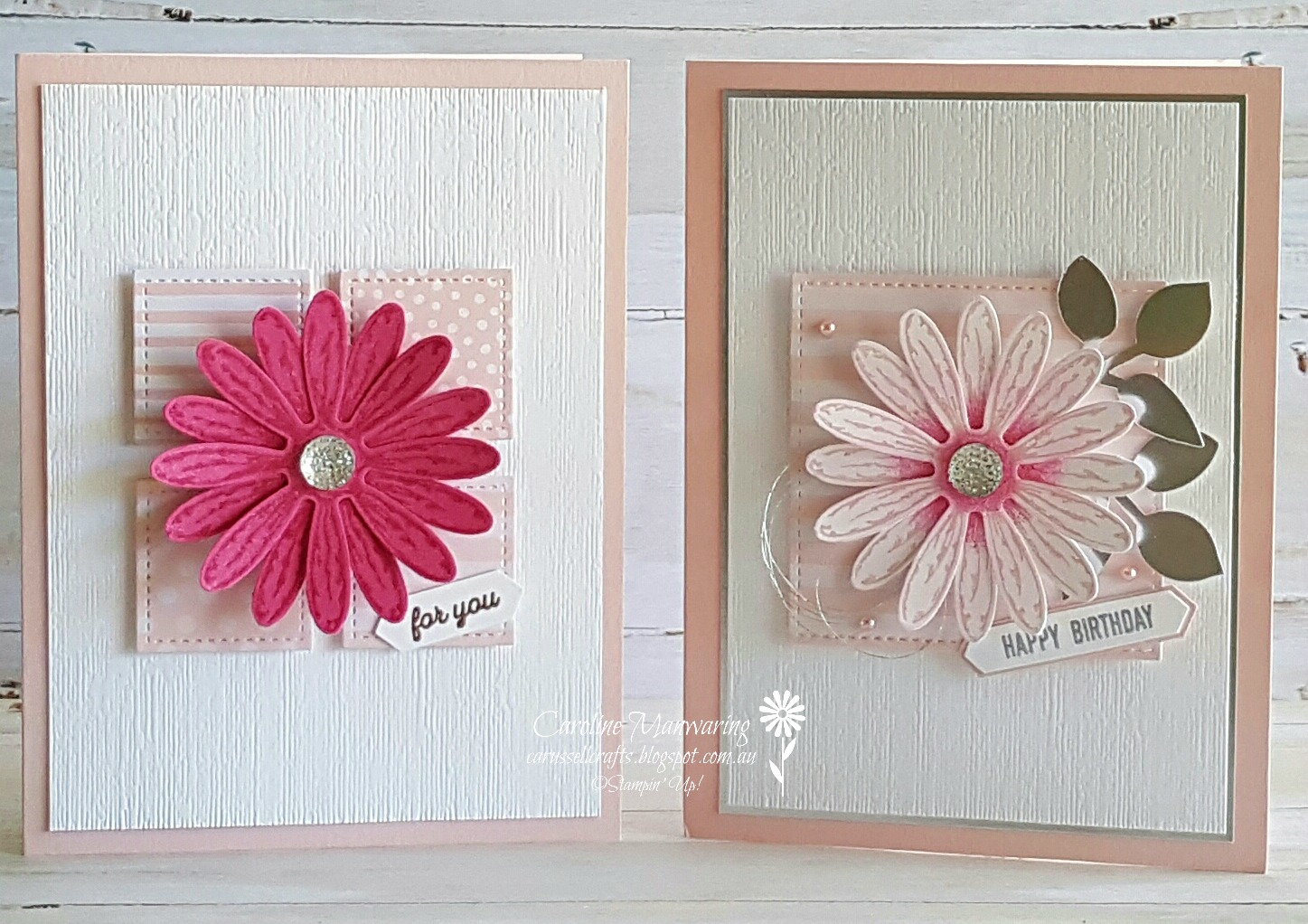 Carussell Crafts: Think Pink - AWH Team - October Blog Hop