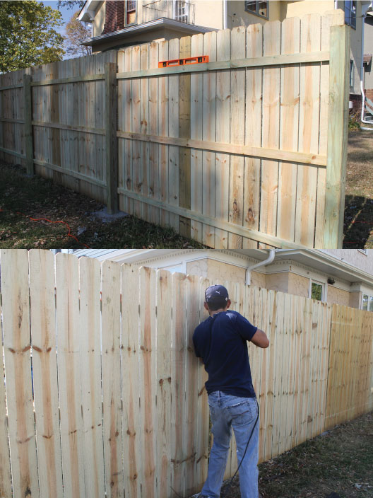 Hammers and High Heels: Fence Panels Up. Concrete Slab Down. Just A Bit ...
