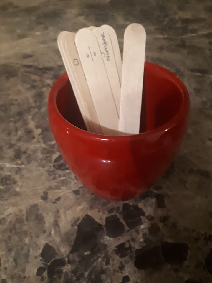Ms. Forde's Classroom: Mental Maths Lollipop Sticks