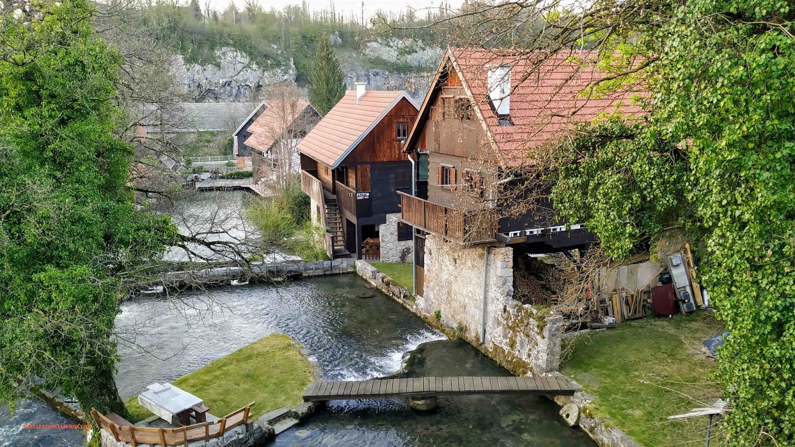 Rastoke, el pueblo entre cascadas