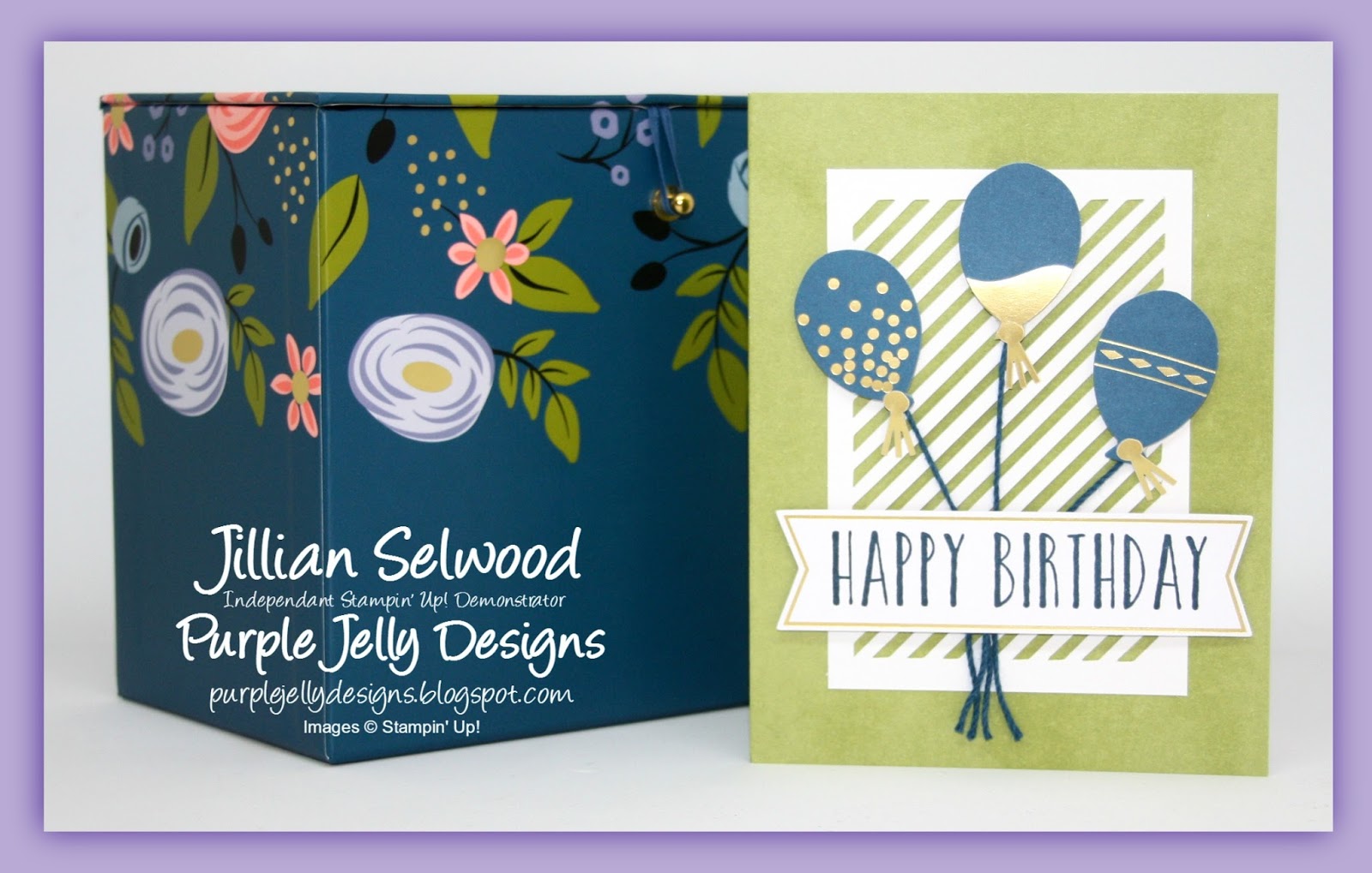 Purple Jelly Designs: Stampin' Up! Perennial Birthday Project Kit