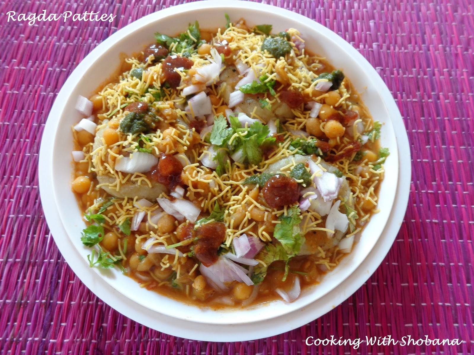 Cooking With Shobana : RAGDA PATTIES