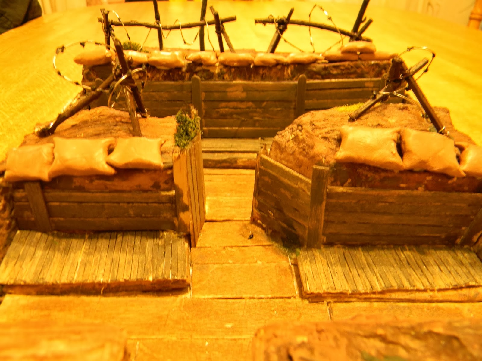 Mad Mind Creations: WWI Trench project