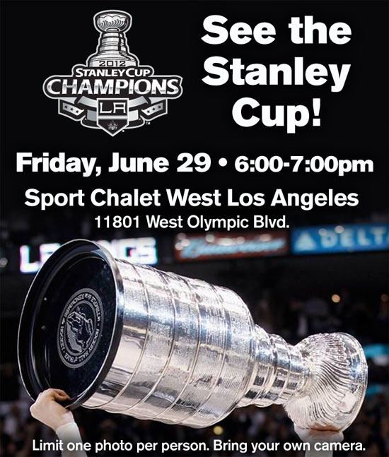 Dodgers Blue Heaven: Take a Photo with the Stanley Cup