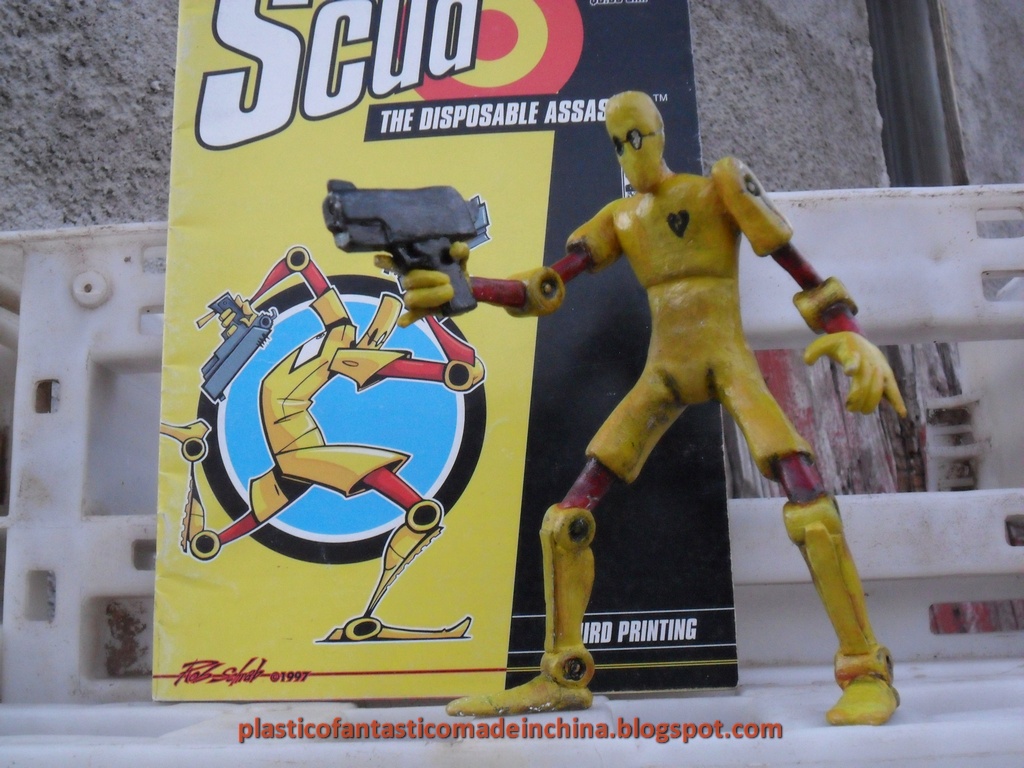 plástico fantástico madeinchina: Scud the disposable assassin custom