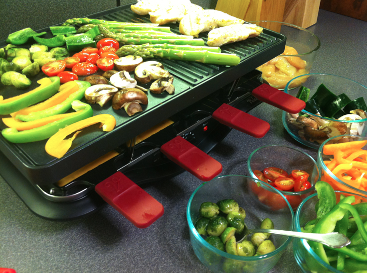 scent with love by kande: Lemon Garlic Chicken and Seared Veggies - 30 ...