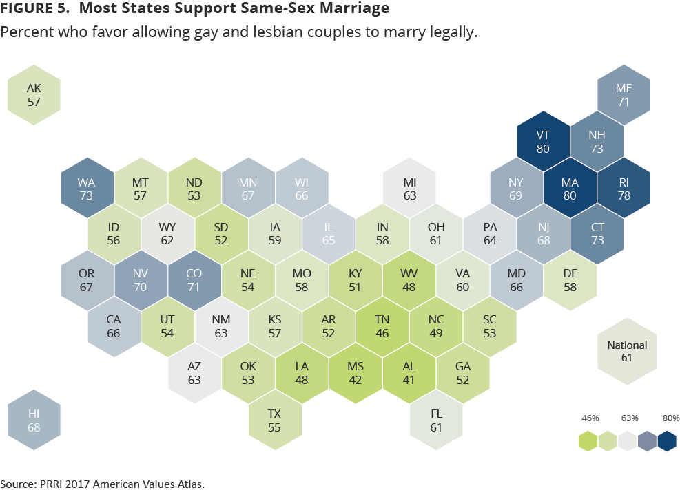 jobsanger: Support For LGBT Rights In The Individual States