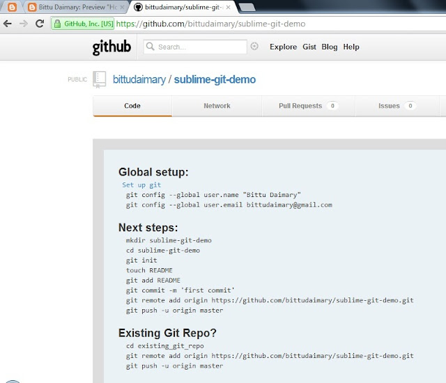 Editors: How to use Git in Sublime Text Editor in window7?