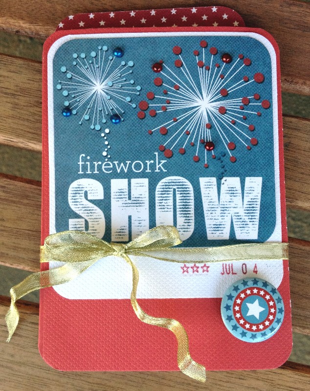 Pages From the Heart: Design Team: Red, White and Blue 3D Projects