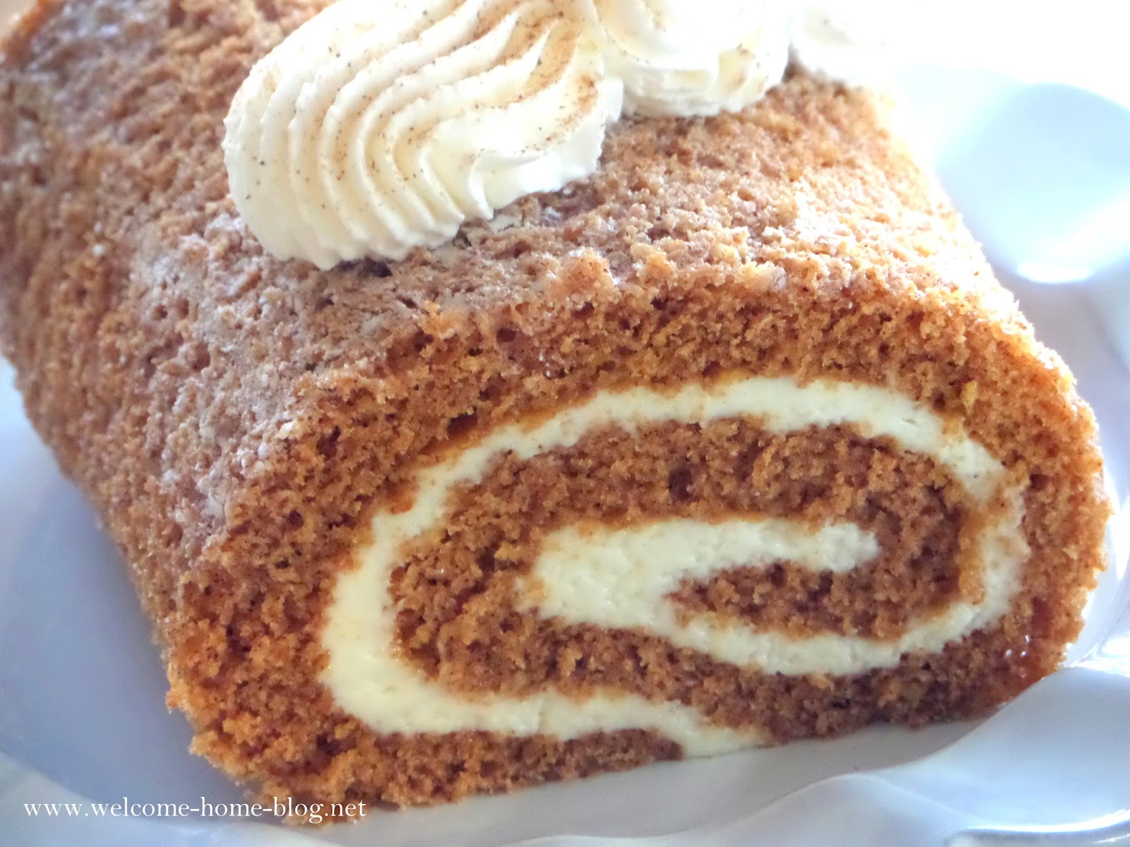 Welcome Home Blog: Autumn Pumpkin Roll