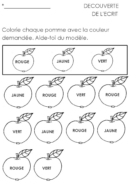 La classe du chat à lunettes: Autour des pommes