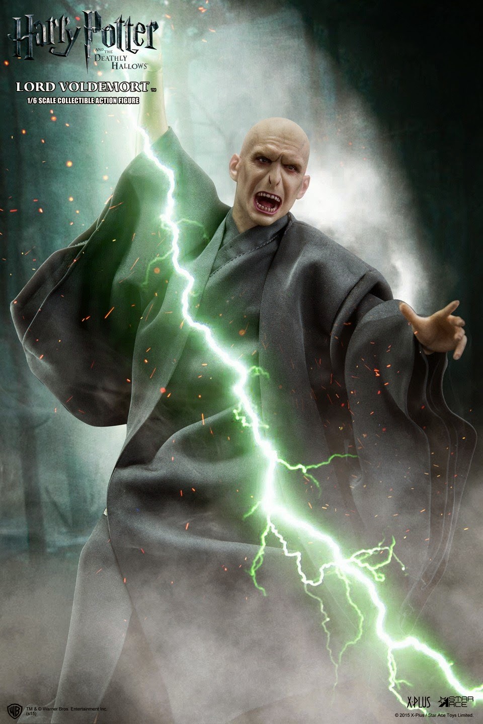 onesixthscalepictures: Star Ace Toys Harry Potter LORD VOLDEMORT ...