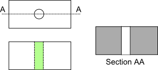 Amusements with FreeCAD: Drawing Module: Section Views