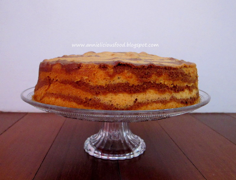 Annielicious Food: Zebra Cake (斑马蛋糕)