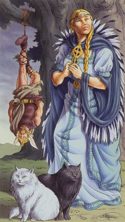 Yggdrasil Odin Colgando