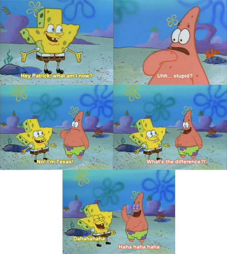Hey Patrick, what am I now? : r/spongebob