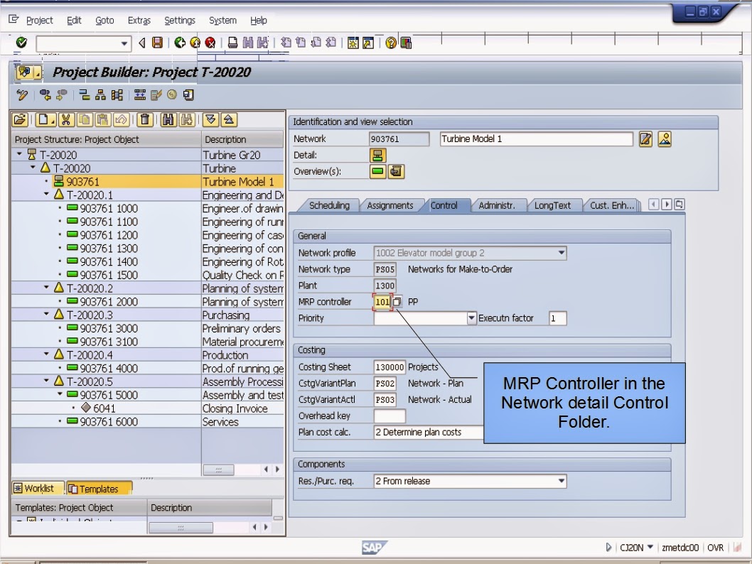 青蛙SAP分享 Froggy's SAP sharing: SAP Project System - Create Network ...