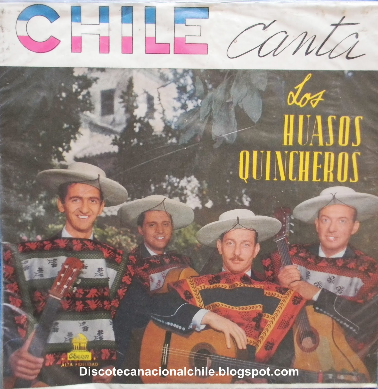 Discoteca Nacional Chile: Los Huasos Quincheros: Chile Canta. LDC-36087 ...