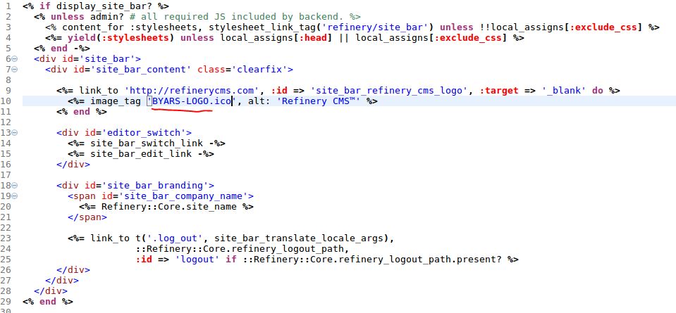 Journey to being a IT Polymath: How to change RefineryCMS refinery-cms ...