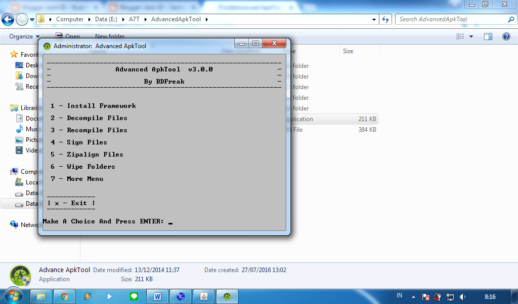 Cara Mudah Decompile Recompile Menggunakan Apktool BD Freak (PC) - Adin ID