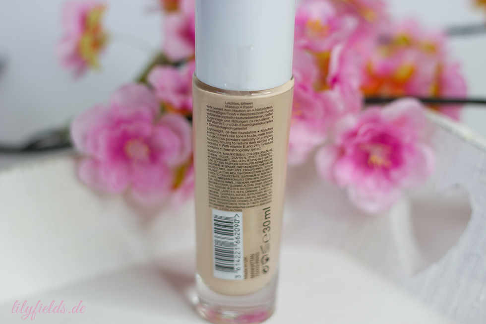 3 in 1 Easy Match Make Up von Manhattan Cosmetics - Lilyfields