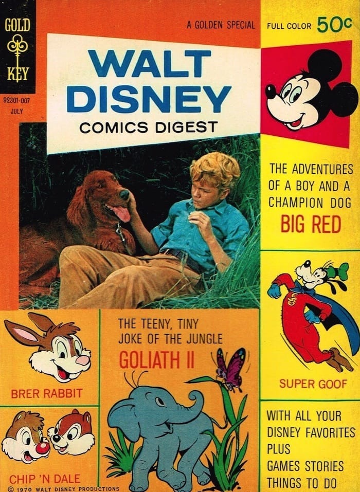 Walt Disney Comics Digest #23 - Carl Barks reprint - Pencil Ink