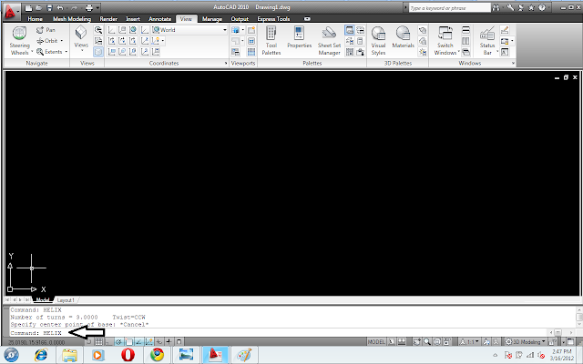 Auto CAD Tricks: How to draw 2d spring in autocad