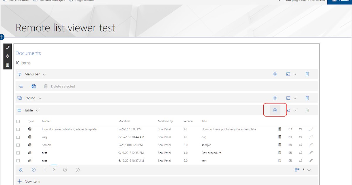 KWizCom SharePoint Blog: Changing the edit link on SPFx remote list viewer to open in same page