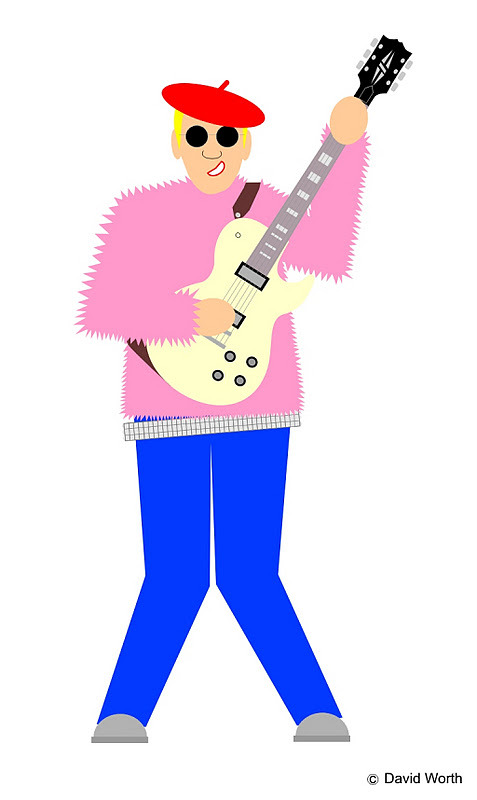 Retro Man Blog: Punk Rock Cartoons by David Worth