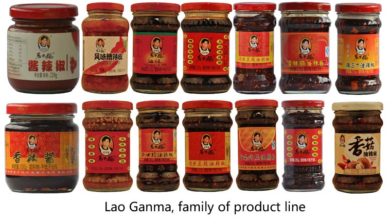 How many flavors does the old godmother(Lao Gan Ma of Chinese brand ...
